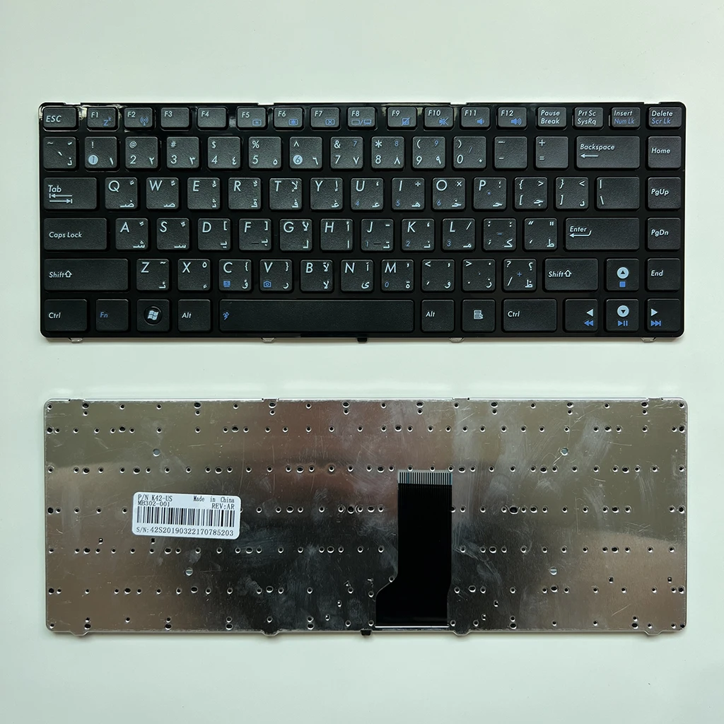 K42 Arabic Keyboard For ASUS UL30 UL30A UL80 UL80A K42D K42F A42 A42J K42JP K42JR K42JV K42JY ...