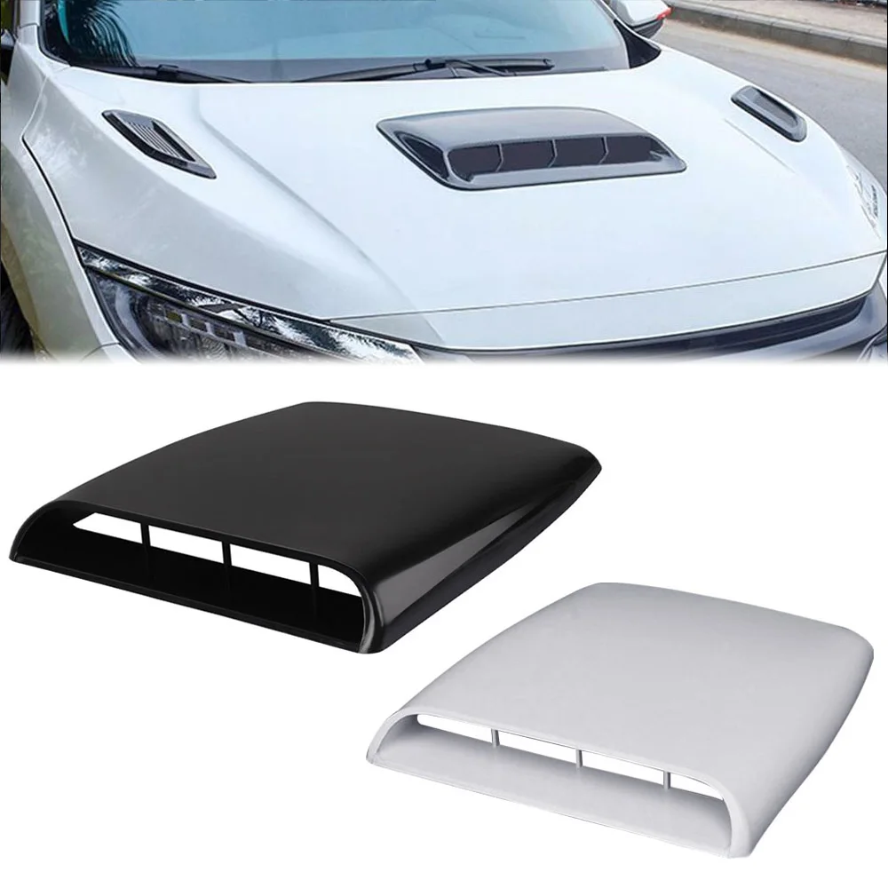 Car-Hood-Air-Flow-Intake-Scoop-Bonnet-Vent-Cover-Hood-Sticker-Exterior ...