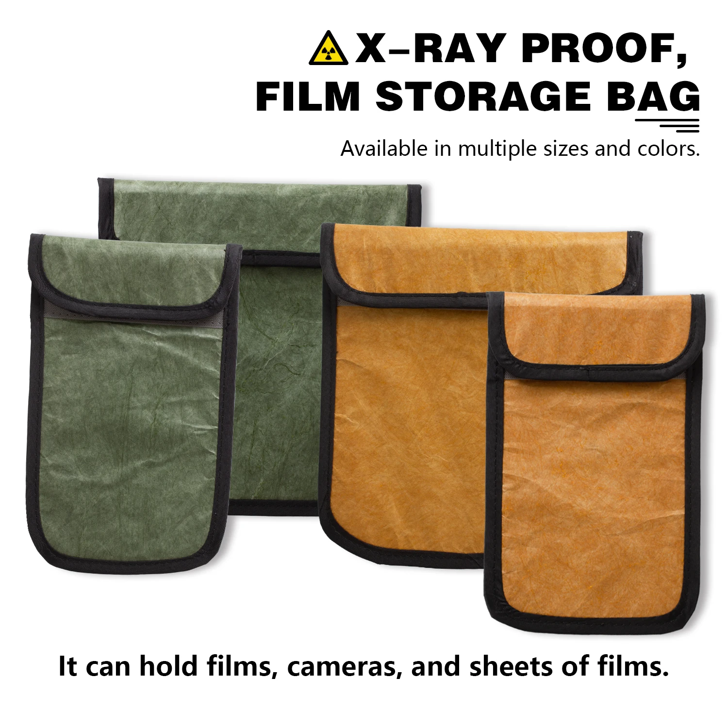 eTone Waterproof Film-guard Anti-X-ray Lead Foil Bag B/W Color Film ...