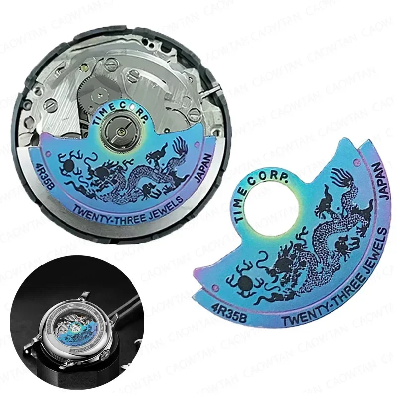 Colored-NH35-NH36-Zodiac-Automatic-Hammer-Rotor-Metal-Patch-Fit-Seiko ...