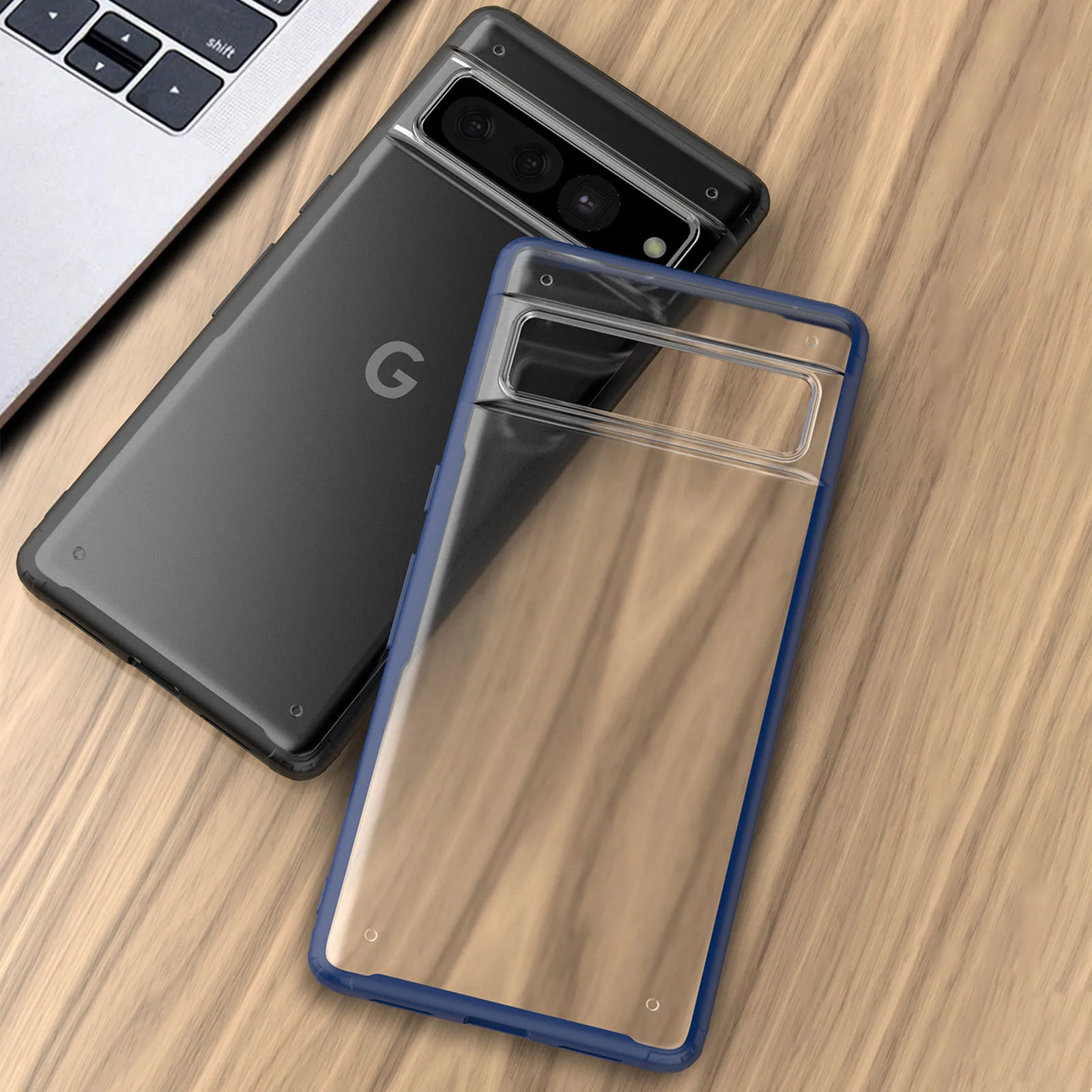 Claro fosco fosco caso para google pixel 7 pro transparente caso ...