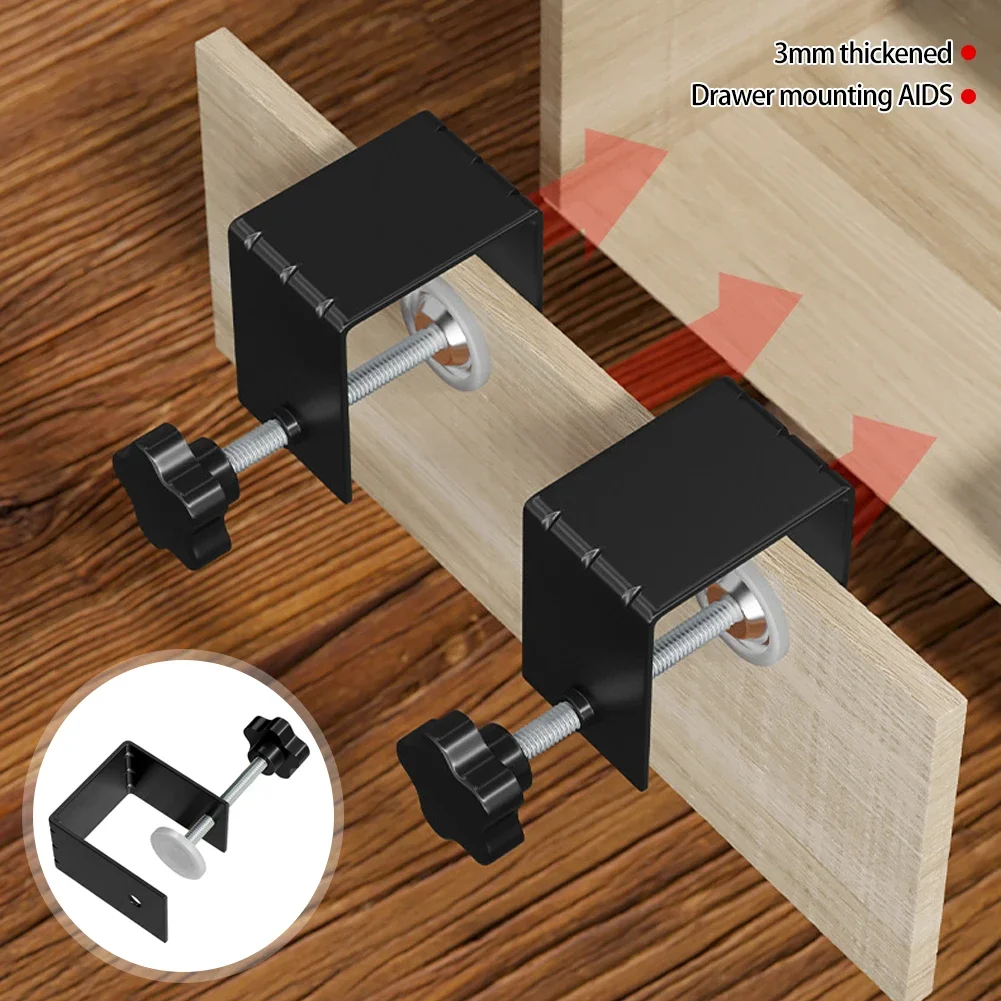1Pc-New-Steel-Drawer-Front-Installation-Clamps-Woodworking-Jig-Cabinet ...