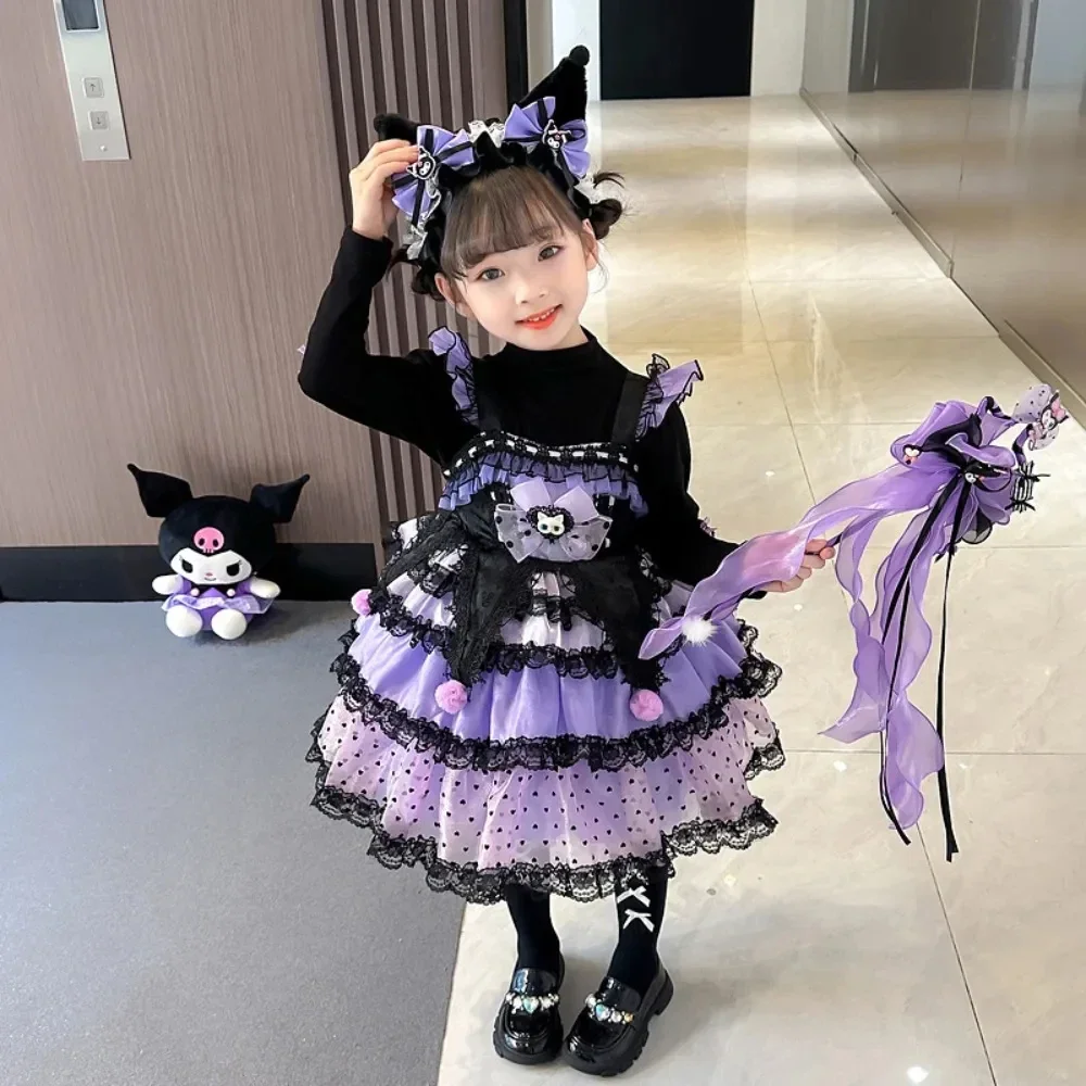 Sanrio-Kuromi-Spring-and-Autumn-Girl-Cute-Gift-Cartoon-Lolita-Dress ...