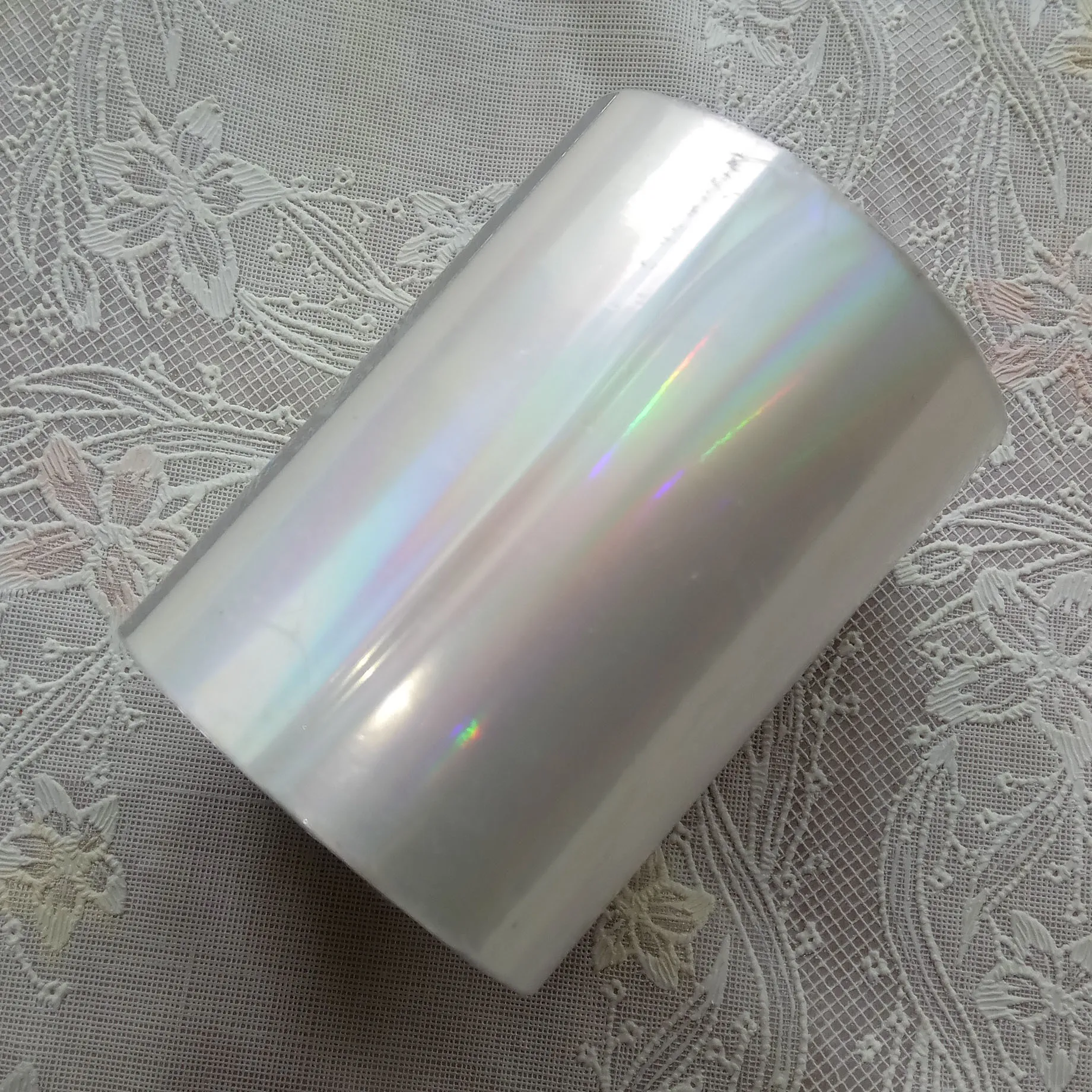 Holographic Foil Plain Transparent Foil Hot Stamping On Paper or ...