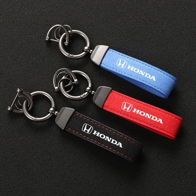 Car Keychain Key Chain Auto Emblem Key Ring Accessories For Honda Civic ...