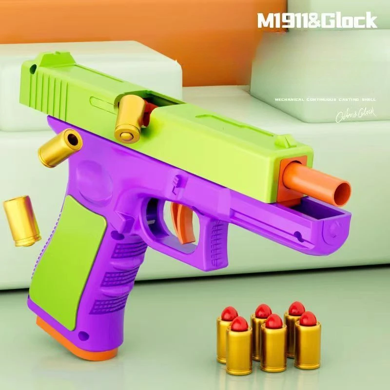 Decompression-Radish-Gun-G17-Desert-Eagle-Pistol-Colt-1911-Continuous ...