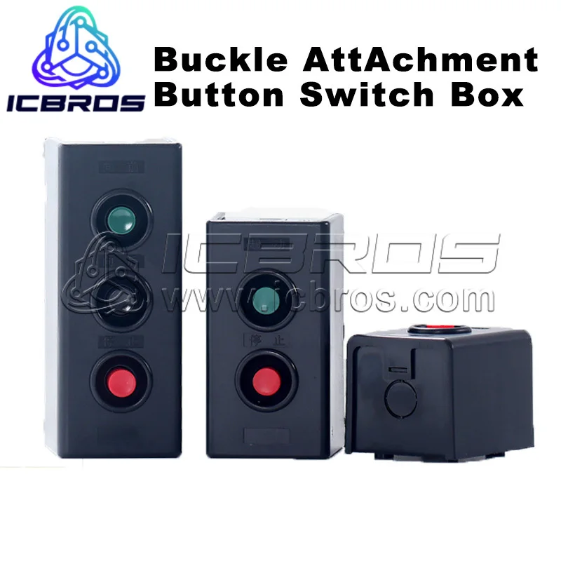 Buckle-Attachment-Button-Switch-Box-LA10-1H-LA10-2H-LA10-3H-Iron-Shell ...