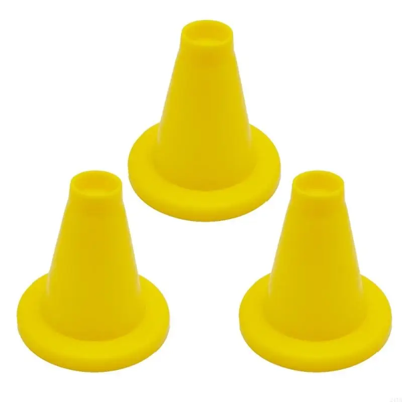 3Pcs Cricket Training Cones Batting Tees Plastic Practice Stand ...