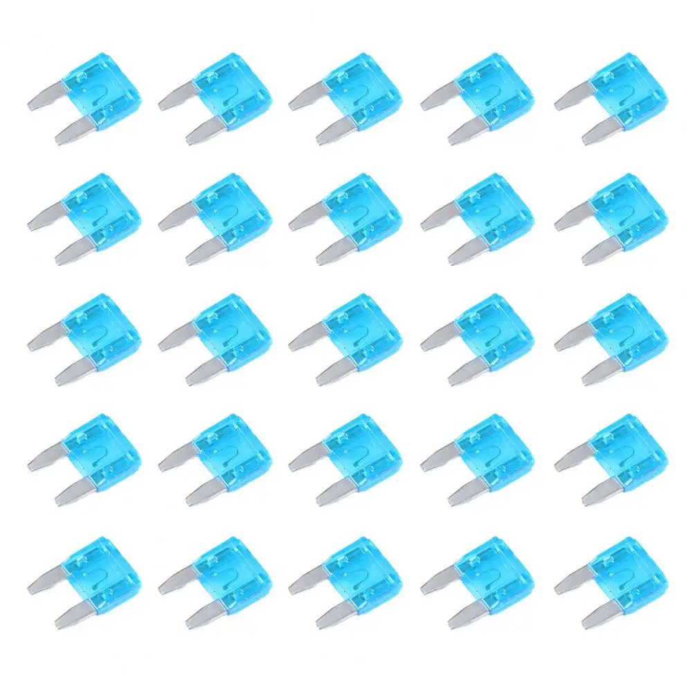 25Pcs-10-Amp-Mini-Car-Fuses-Plug-Play-Automotive-Replacement-Zinc-Alloy ...