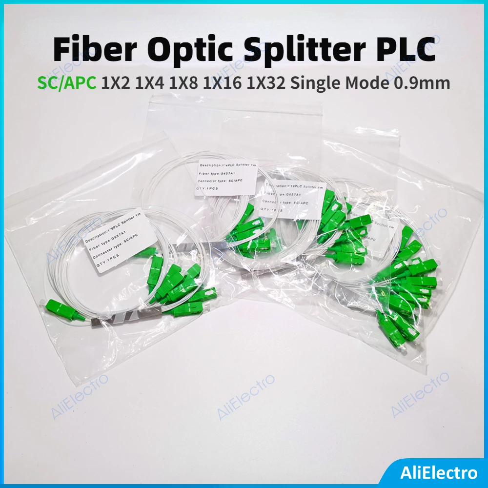Fiber Optic Plc Splitter 1 16 | Optic Fiber 1 32 Plc Splitters - 10 Pcs ...