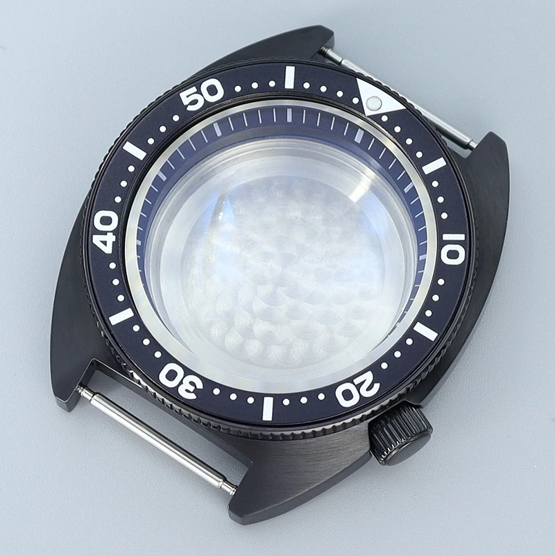 Stainless-Steel-Mod-Watch-Case-para-homens-vidro-de-safira-movimento-28 ...