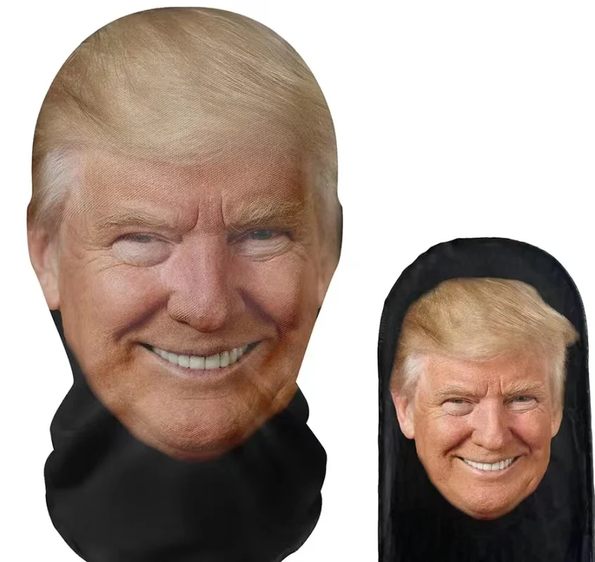New-3D-Printed-Donald-Trump-Headgear-Elastic-Mesh-Full-Face-President ...