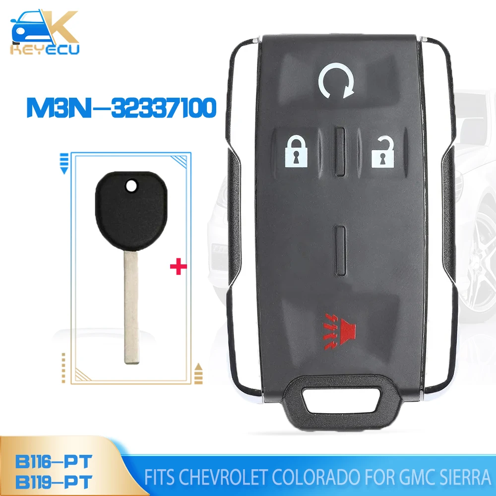 KEYECU-FCC-M3N-32337100-B119-PT-B116-PT-PCF7937-Remote-Key-Fob-for ...