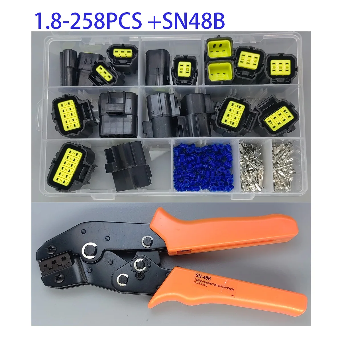 Conector-el-ctrico-automotriz-resistente-al-agua-Kit-de-enchufe-de ...