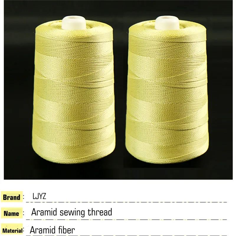 Corda de linha de costura de aramida kevlar alta temperatura e ...