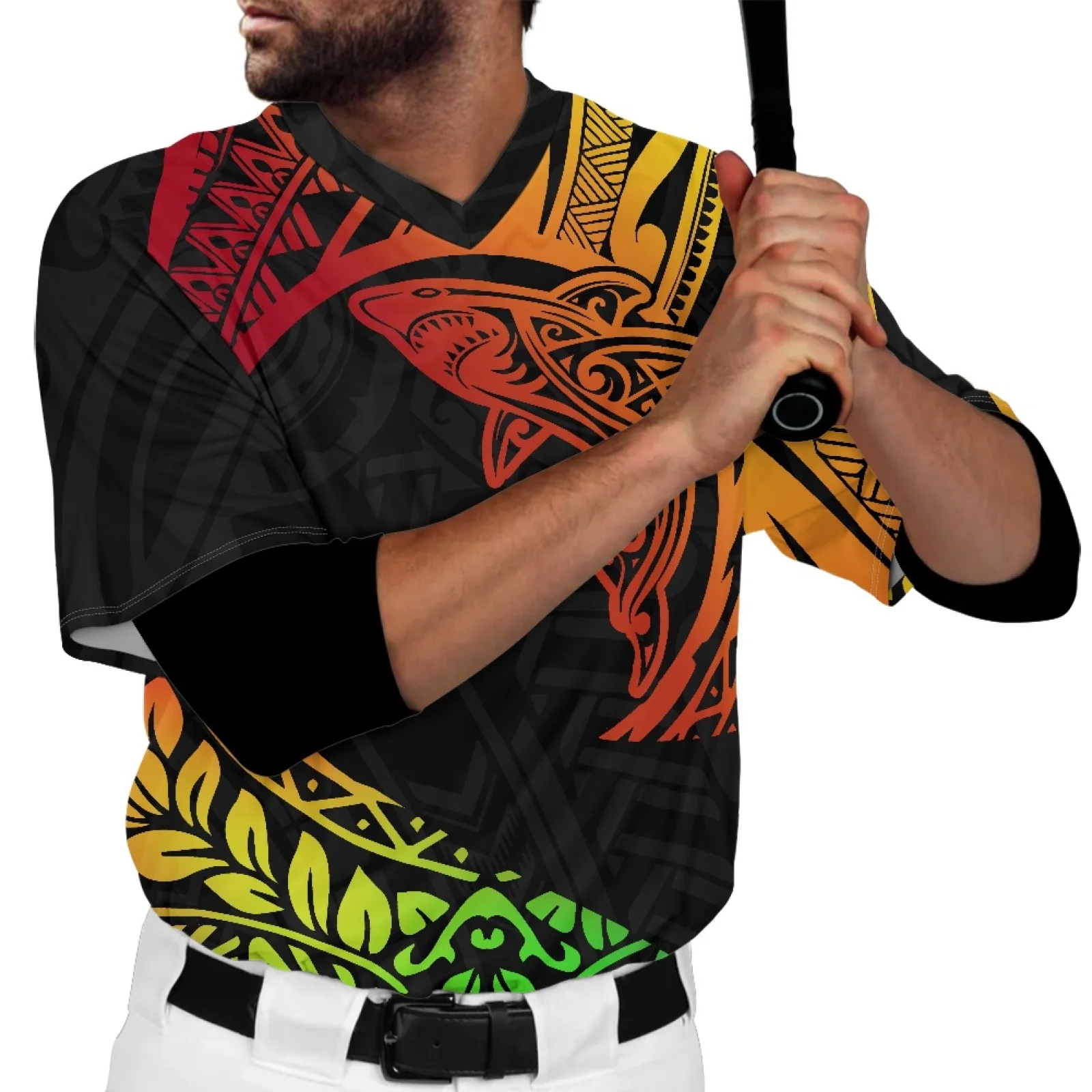 Baseball Tribal Tattoo Designs