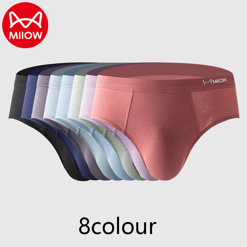 MiiOW-3pcs-Pure-Cotton-Men-s-Briefs-AAA-Viscose-Antibacterial-Men-Boxer-Shorts-Sexy-Man ...