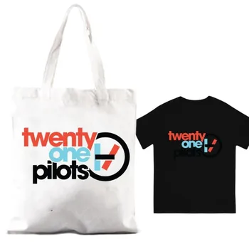 Twenty One Pilots-Bolsos de hombro para mujer y hombre, combinación de ...