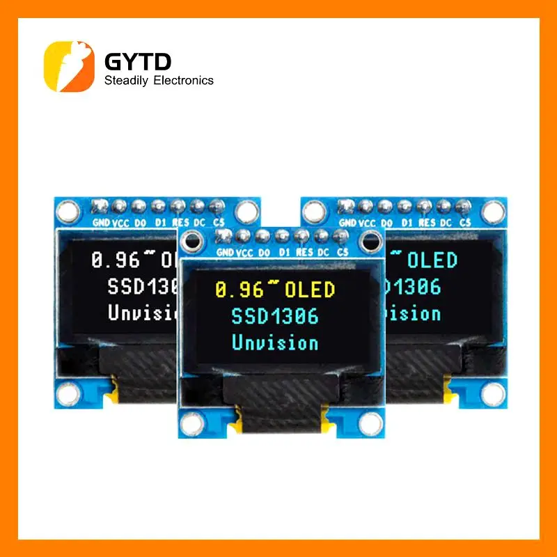 0.96 inch OLED IIC Serial White Display Module 128X64 I2C SSD1306 12864 ...