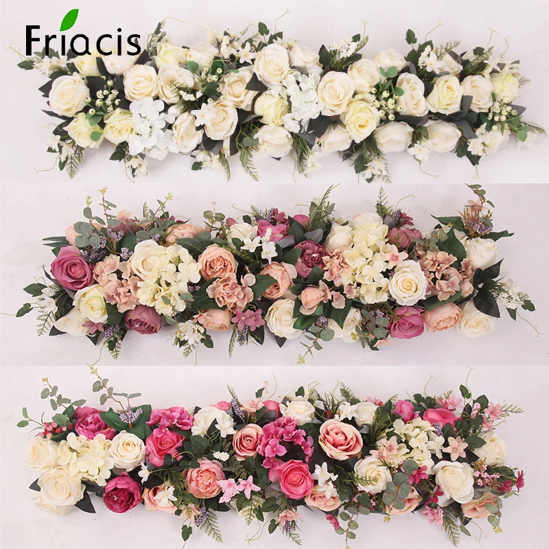 100CM-DIY-Wedding-Flower-Wall-Arrangement-Supplies-Rose-Peonies ...