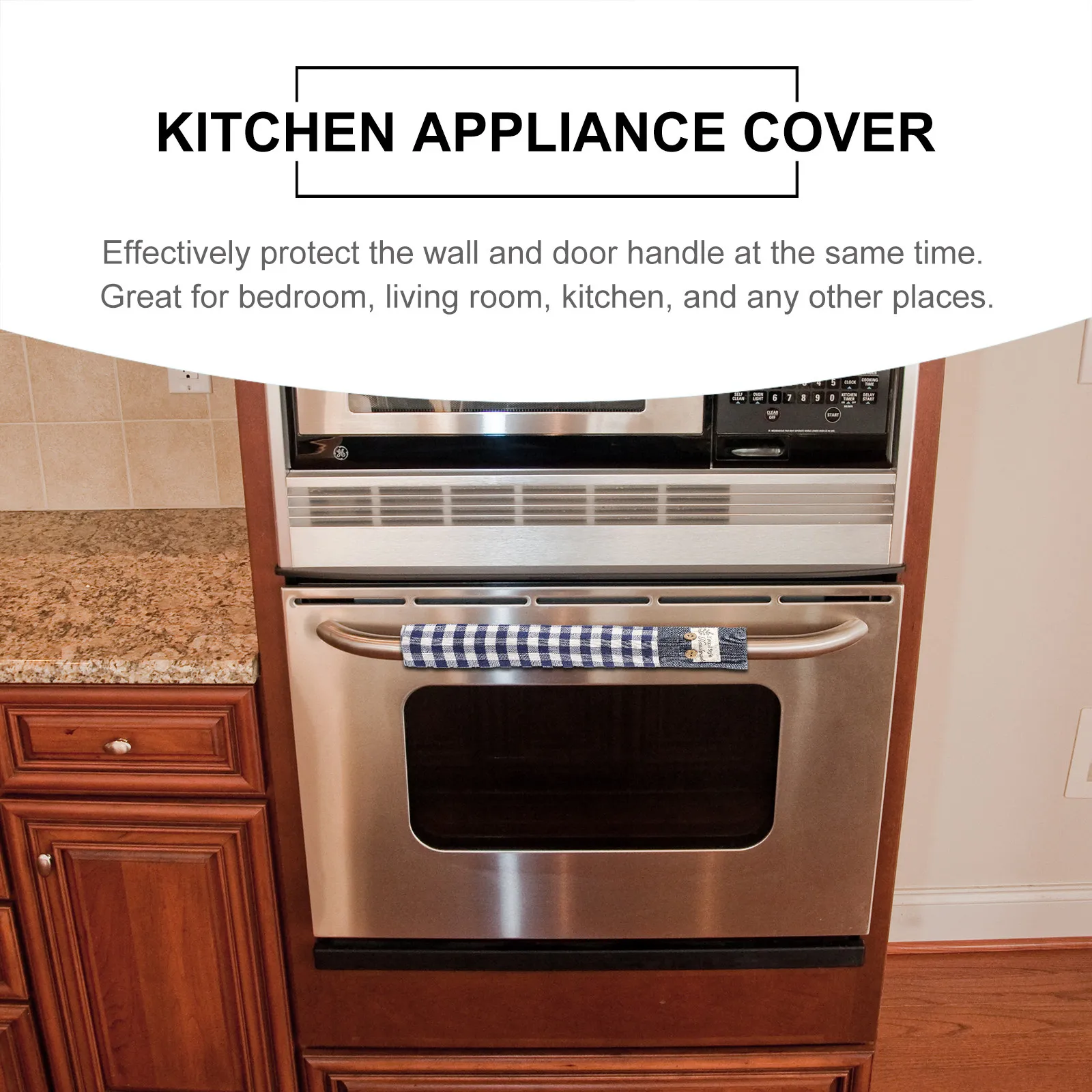 2Pcs Refrigerator Handle Covers Cotton Handle Wrap Gloves Door ...