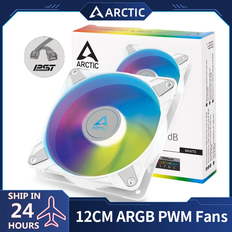 ARCTIC-P12-ARGB-Case-Fan-120mm-PWM-Intelligent-Temperature-Control ...