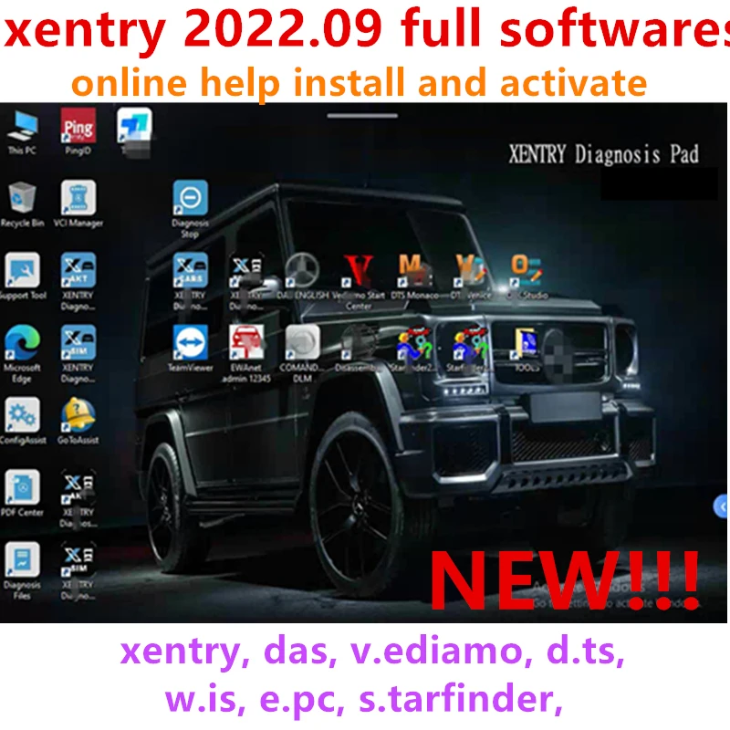 Software STAR sd C4/C5/C6 de 2022,09 MB, xentry/DAS, instalación o actualización en línea xentry ...