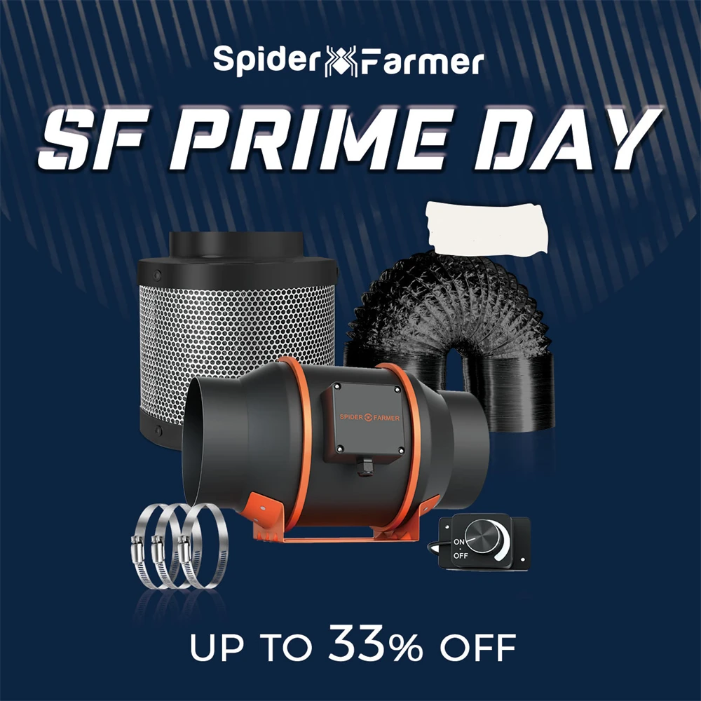 Spider Farmer Grow Tents | Grow Tent Spider Farm | Carbon Filter Fan ...