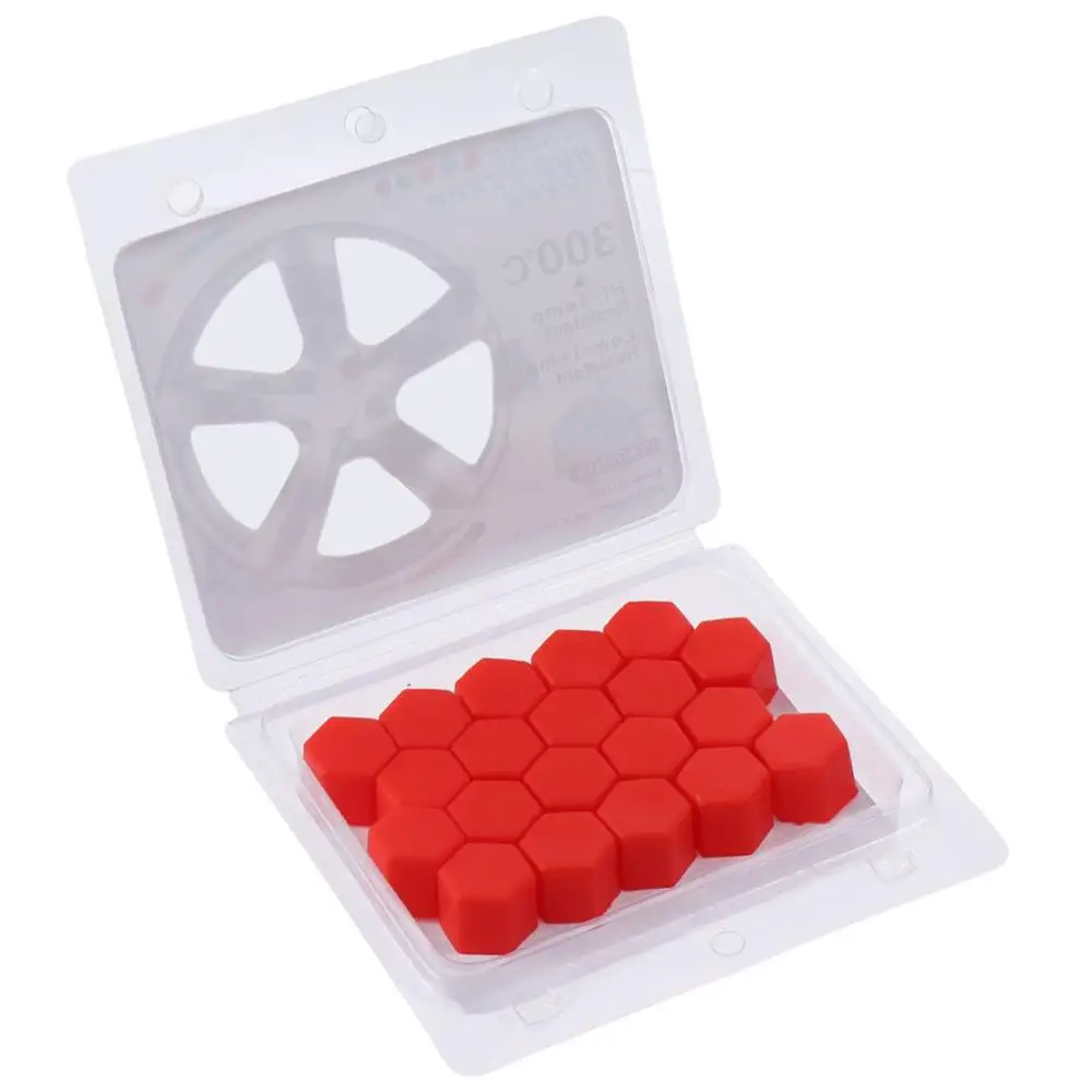 20pcs-21mm-Wheel-Lug-Nut-Universal-Decoration-Red-Black-Vehicle-Hub ...