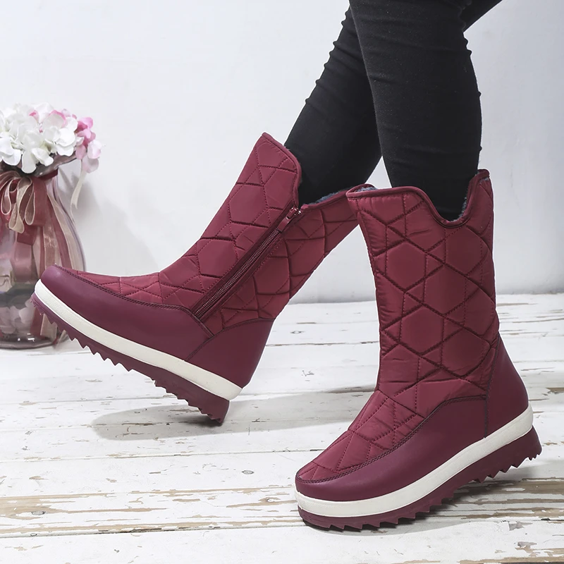 Lucyever plataforma inverno botas de neve mulheres 2022 nova ...