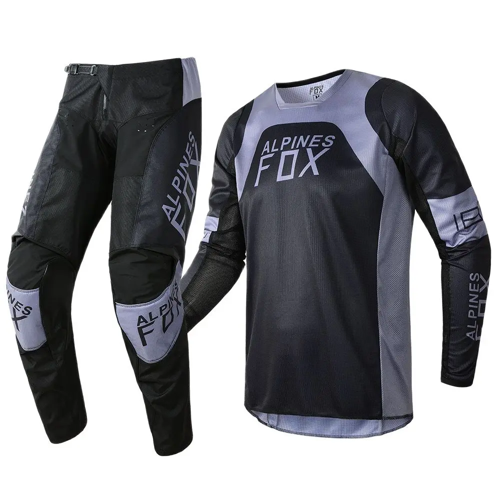 Men-Motocross-Racing-Gear-Set-Motorbike-Outfit-Enduro-Suit-Off-road ...