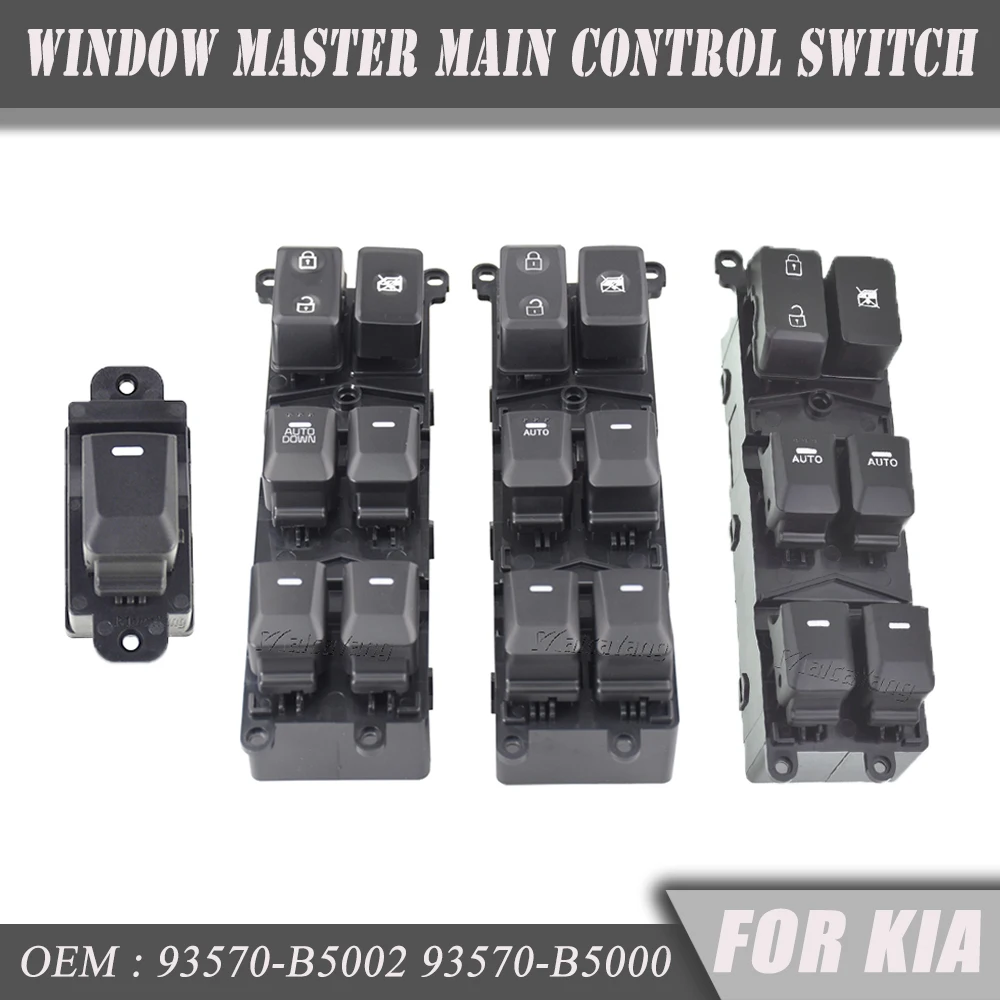 For Kia Forte 2014-2018 Kia Cerato K3 YD Car Power Window Switch Lifter Button 93571-A7000 93571 ...