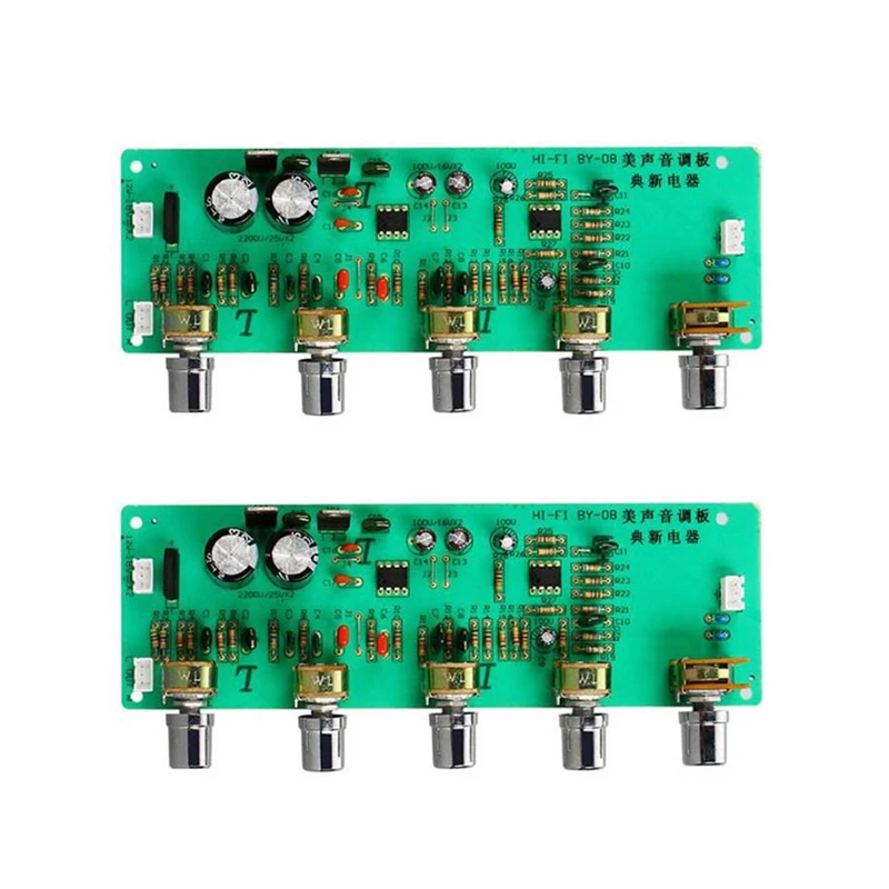 HiFi-Audio-Pr-amplificador-com-Tone-Control-2-0-Bass-Midrange-Treble ...