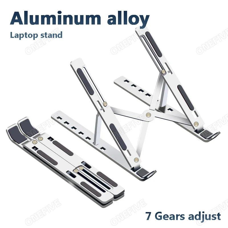Aluminum-Alloy-Computer-Stand-Foldable-Portable-For-Tablet-PC-Notebook ...