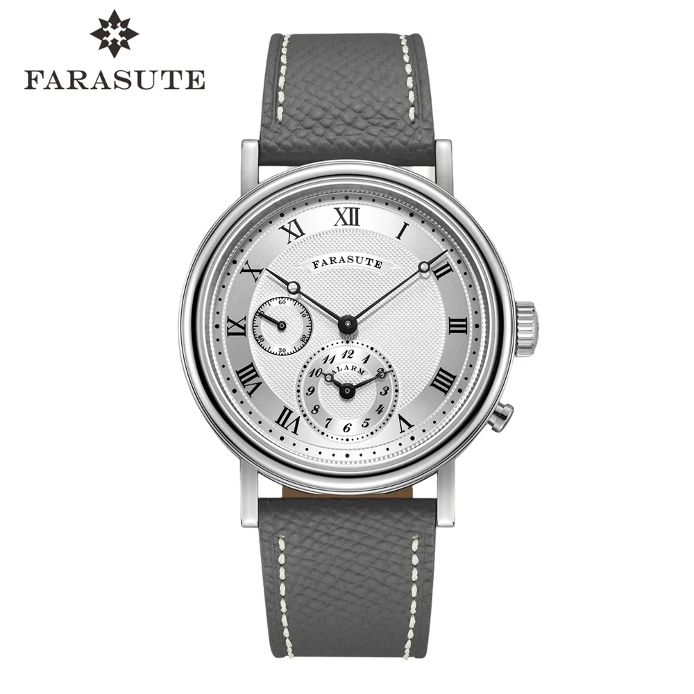 FARASUTE Retro Luxury Alarm Clock Quartz Watch Men Waterproof Night ...
