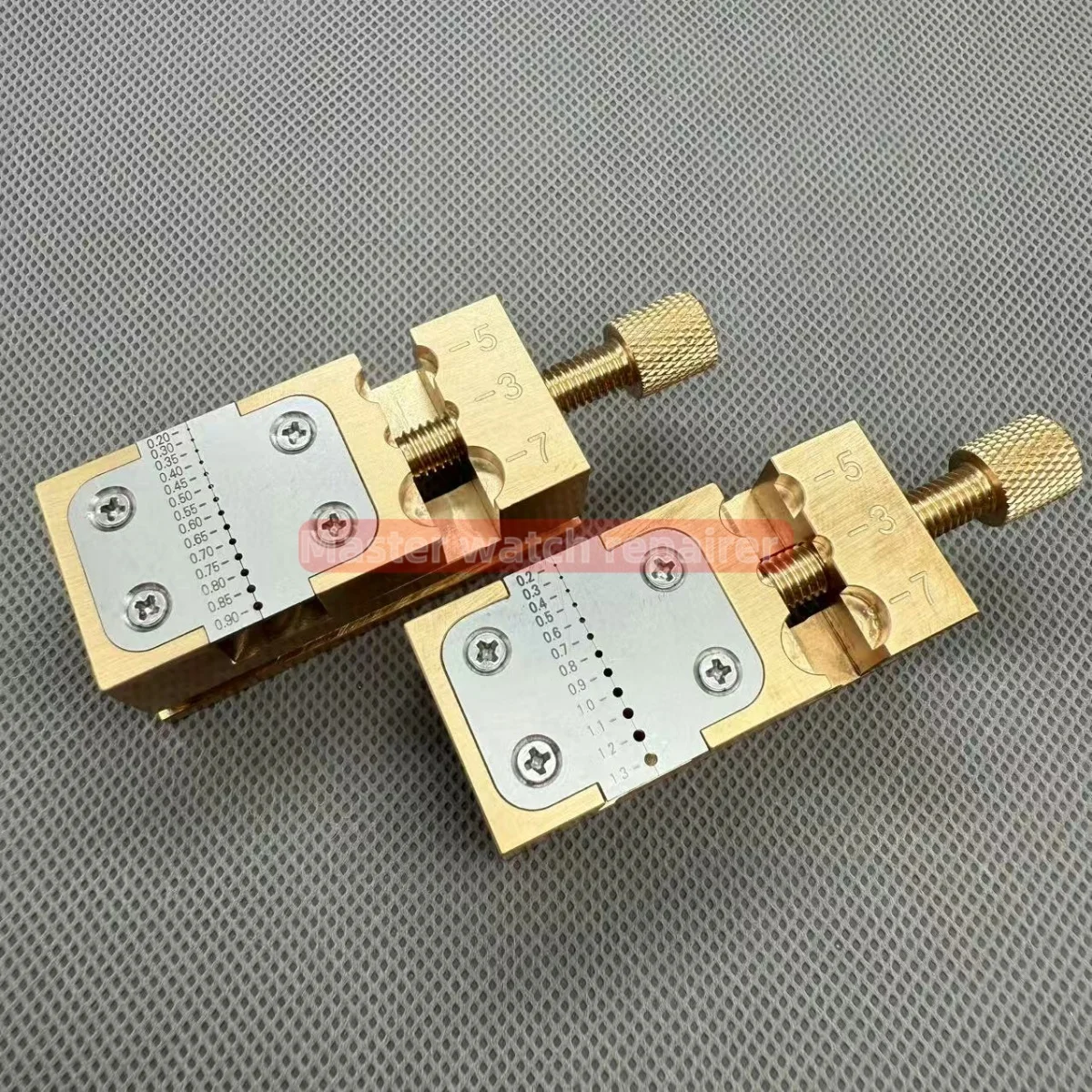 Precise Watch Bench Vice Thread Adjustment Anti-slip Collet Tightening ...