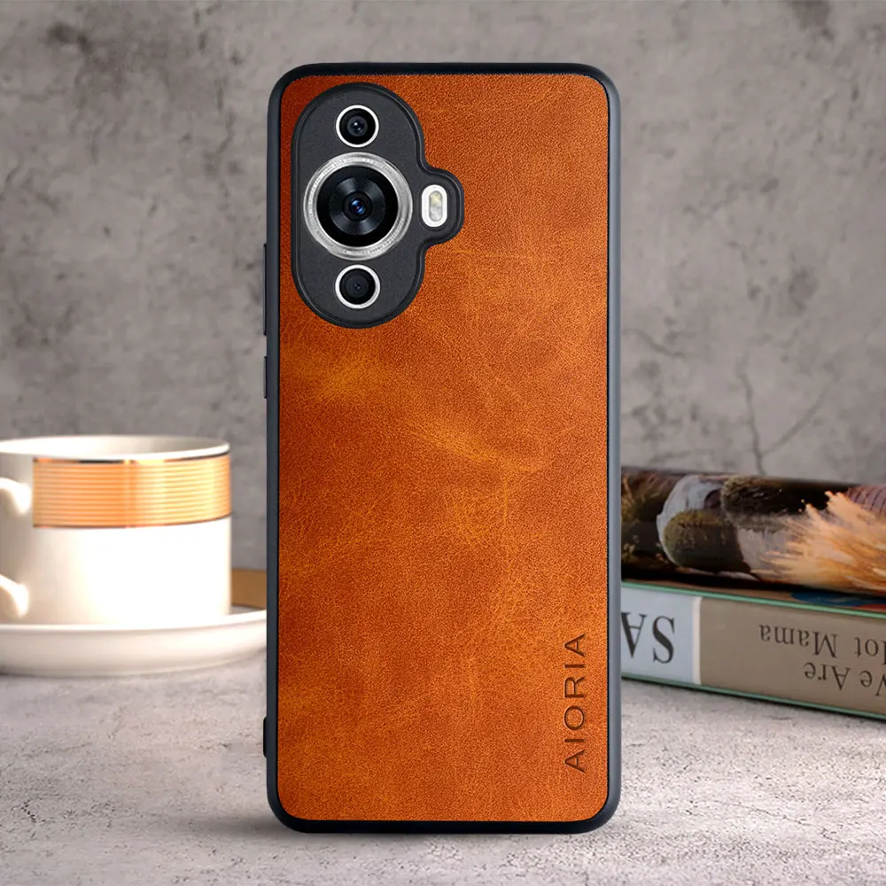 Case-for-Huawei-Nova-12S-12-SE-12i-coque-Luxury-Vintage-leather-Skin ...