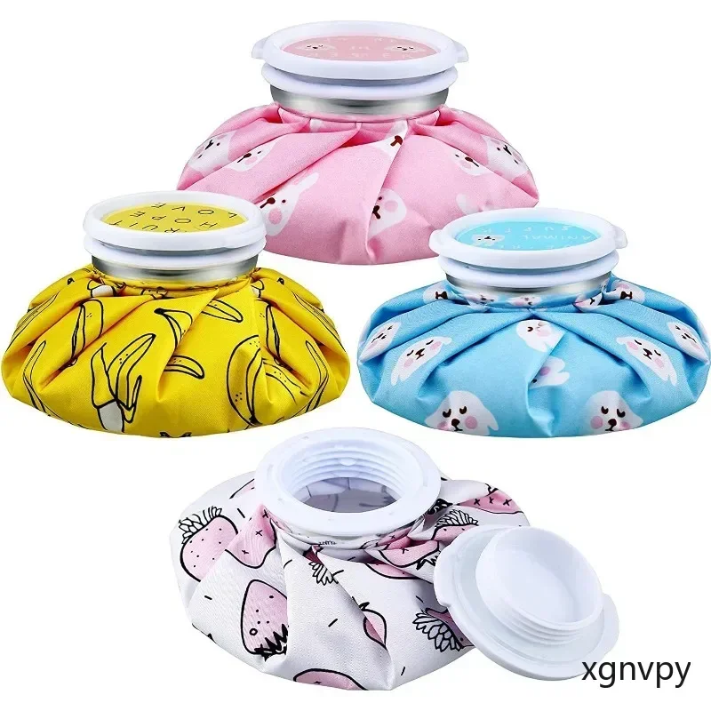 xgnvpy Cartoon Cute Water Filled Ice Pack Cold Hot Therapy Reusable Gel ...