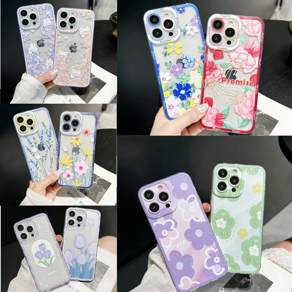 Flower-Pattern-Phone-Case-For-Xiaomi-Redmi-Note-9-9S-5-8T-9T-6-7-8.jpg