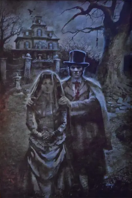 Disney World Phantom Manor Portraits Poster Prhonneur, Disneyland Paris ...