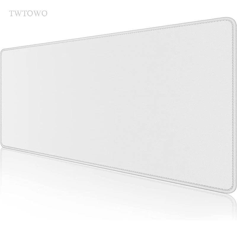 White-Mouse-Pad-Gaming-XL-HD-Custom-Mousepad-XXL-MousePads-Non-Slip ...