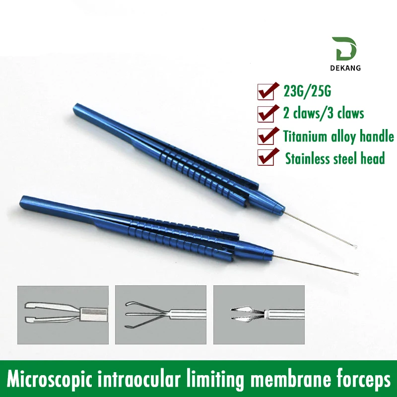 Ophthalmic Microinstruments Intraocular Boundary Film Forceps Scissors ...