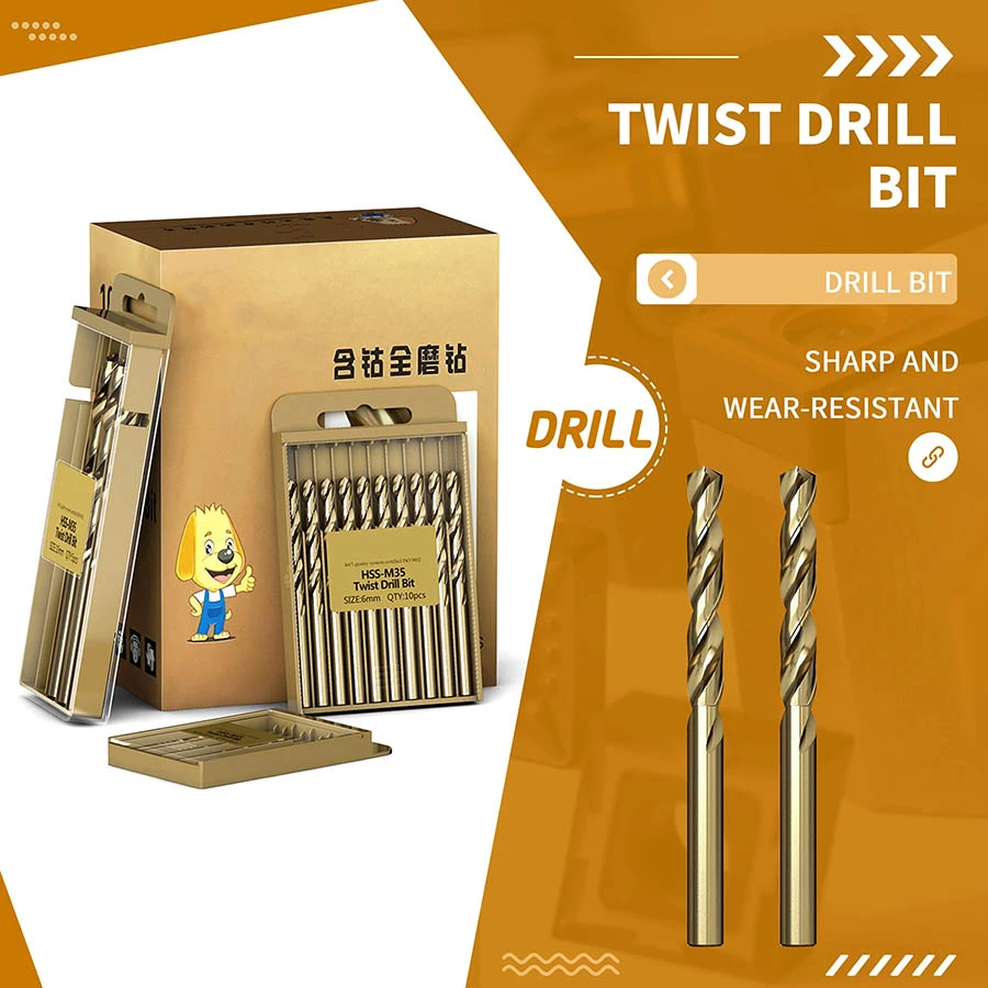 Cobalt-containing Twist Drill Stainless Steel Special Metal Punching ...