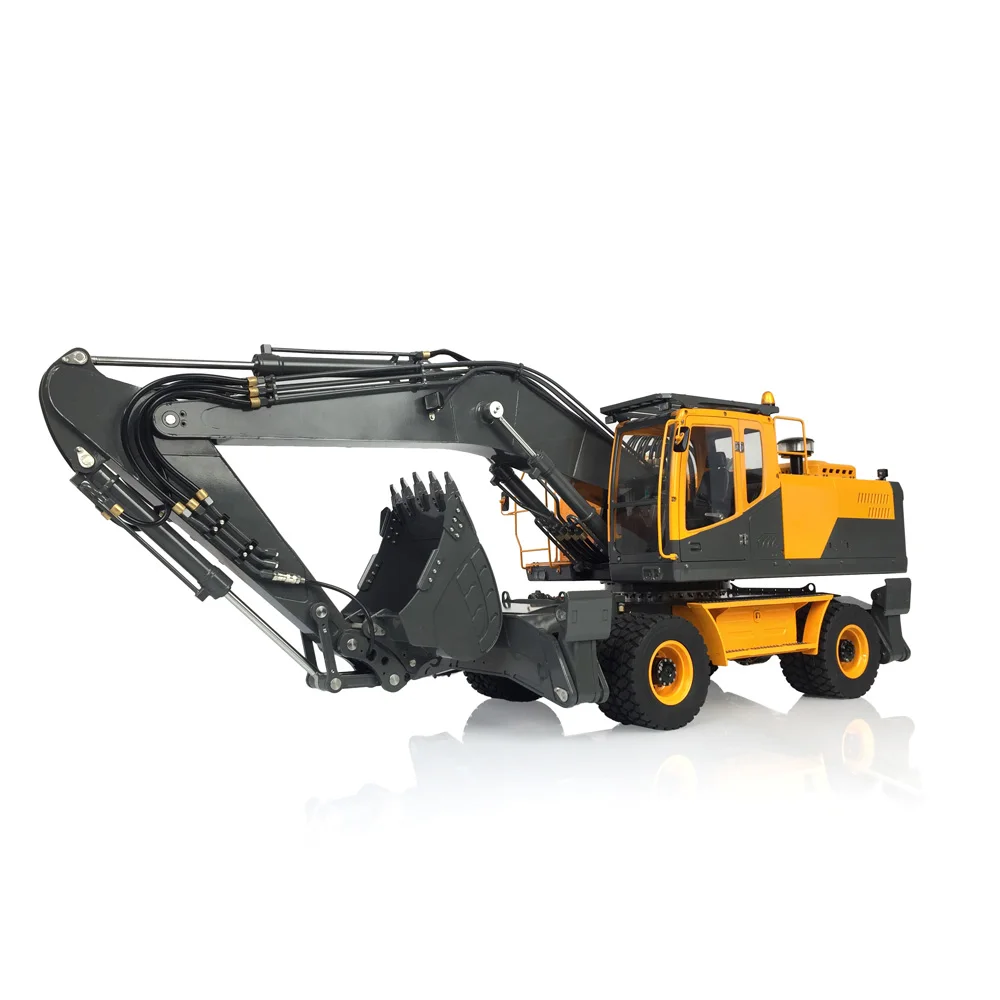 Lesu aoue et30h metall cnc hydraulisch rad rc bagger lackiert montiert ...