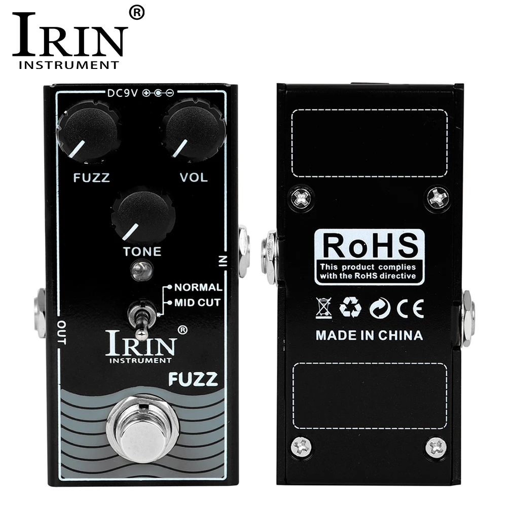 IRIN-RF-11-FUZZ-Guitar-Effect-Pedal-Metal-Shell-Electric-Guitar-Fuzz ...