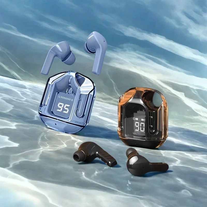 Original T2 TWS Transparent Wireless Bluetooth Headset HIFI Sound ...