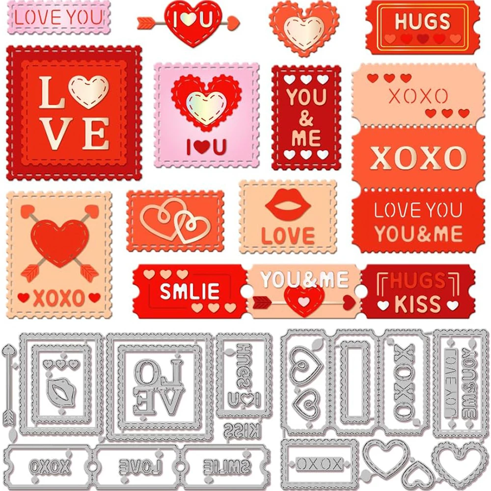 Metal Cutting Dies Stamp Frames diy Scrapbooking Photo Album Decorative ...
