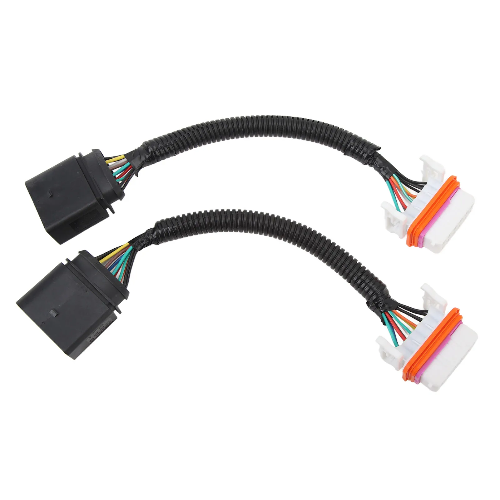2pcs Headlight Wiring Harness Cable Adapter 7L6 971 071 A Car HID ...