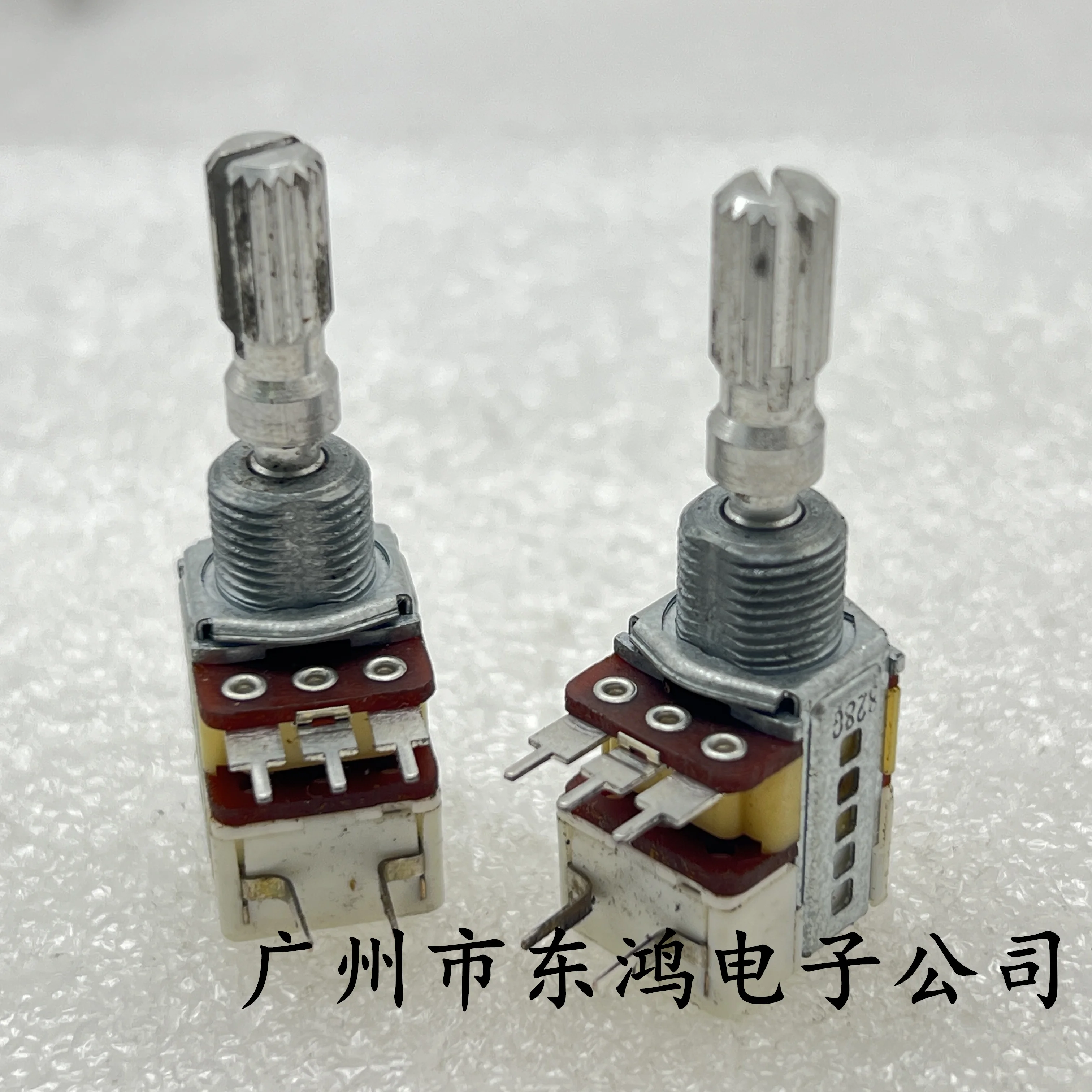 1 PCS RK12 potentiometer with push switch 5 pin shaft length 25mm 10K ...