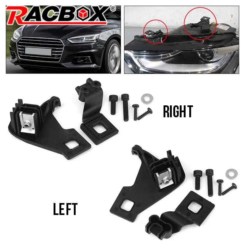 8T0998122B-8T0998121B-Car-Headlight-Repair-Kit-Headlight-Bracket-Holder ...